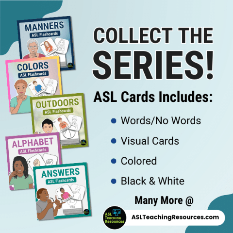 Flash Cards - Answers - ASL Teaching Resources