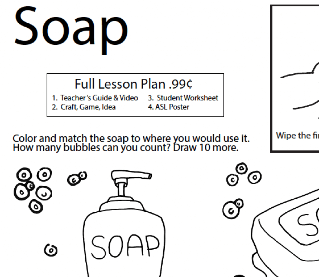 Lesson Plan- Soap - ASL Teaching Resources