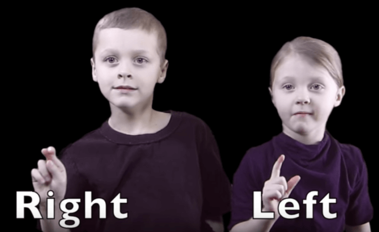 Teach Left - Right in Sign Language - ASL Teaching Resources