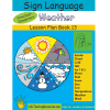 Lesson Plan Book 13 - Sign Language Weather - ASL Teaching Resources