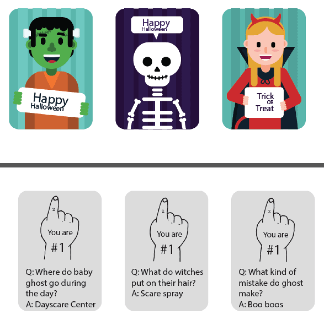 Halloween Joke Cards - ASL Teaching Resources