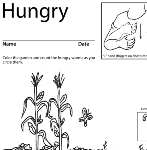 Lesson Plan- Hungry - ASL Teaching Resources
