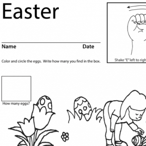 Lesson Plan- Easter - ASL Teaching Resources