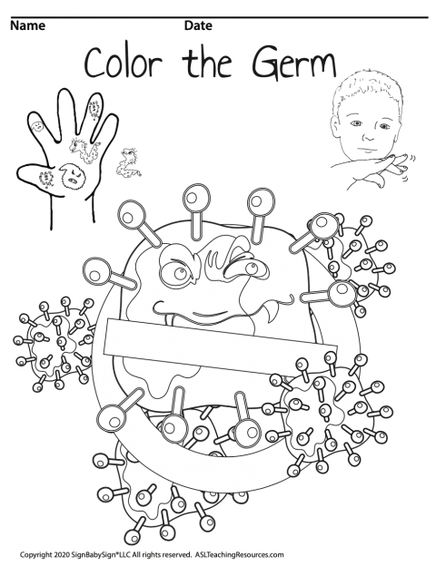 Covid-19 Writing Prompts and Poster - ASL Teaching Resources