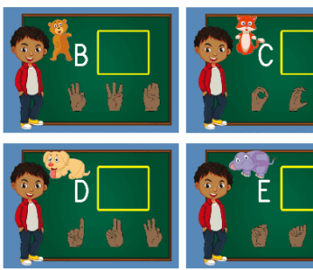 ASL ABC Uppercase - Full Set Flashcards - ASL Teaching Resources