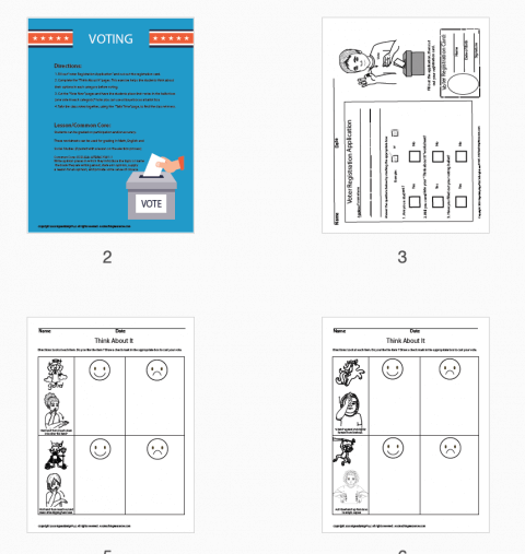 Voting "Let's Vote" - ASL Teaching Resources