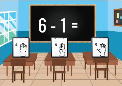 Math Subtraction - Equations of 1 - ASL Teaching Resources