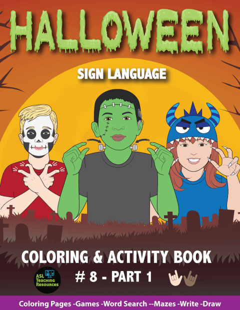 Halloween in Sign Language - ASL Teaching Resources