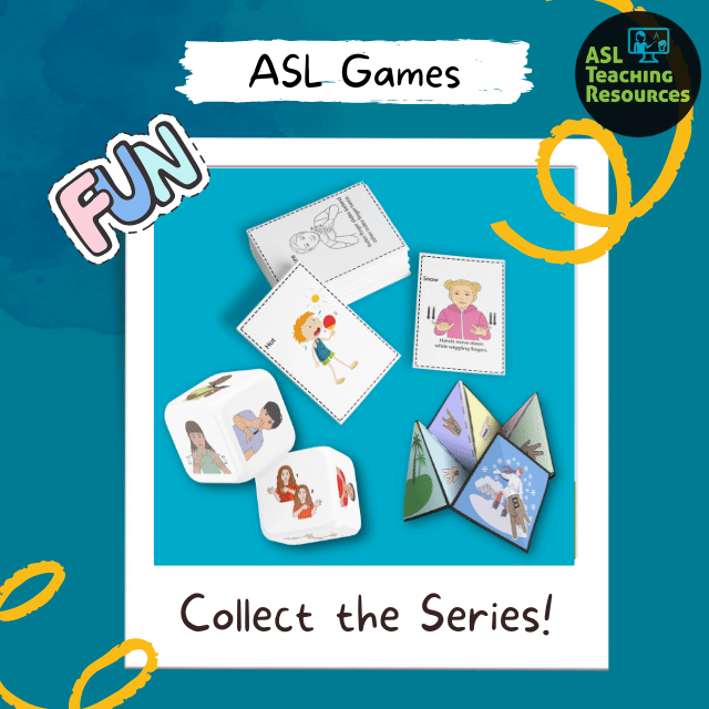 Sign Language Game Ideas - ASL Teaching Resources