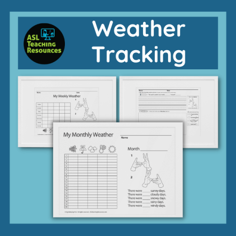 Tracking the Weather - ASL Teaching Resources