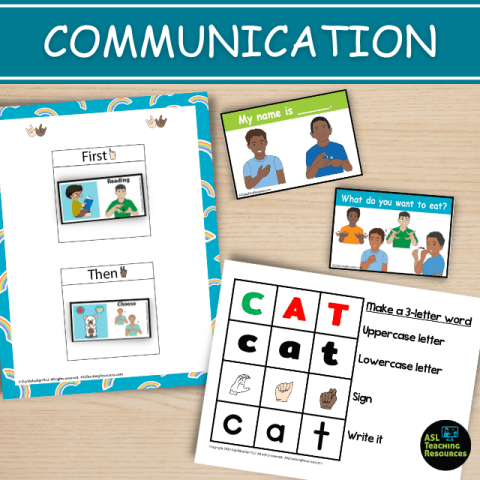 Classroom Sign Language Bundle - ASL Teaching Resources