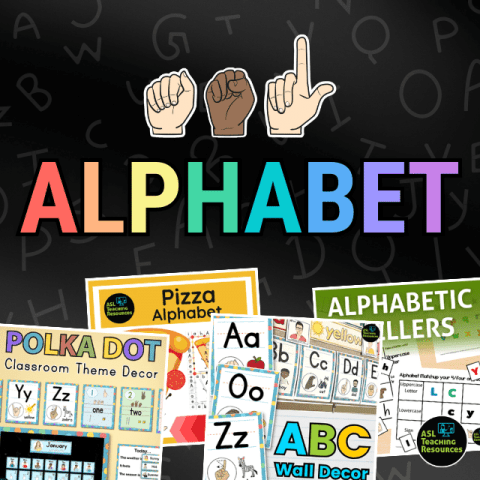 Sign Language Deals | Hashtag Sales - ASL Teaching Resources