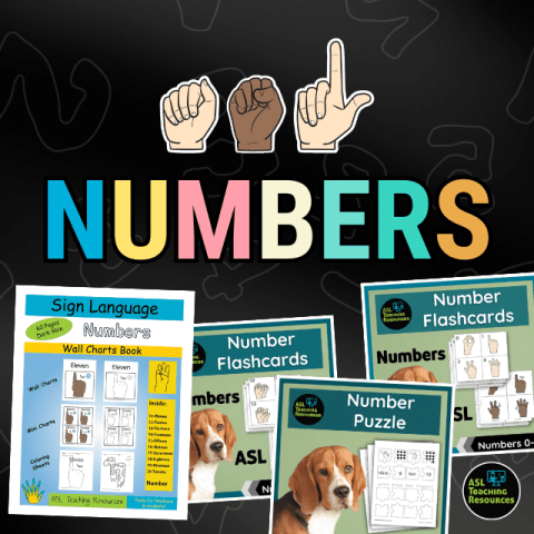 Sign Language Deals | Hashtag Sales - ASL Teaching Resources