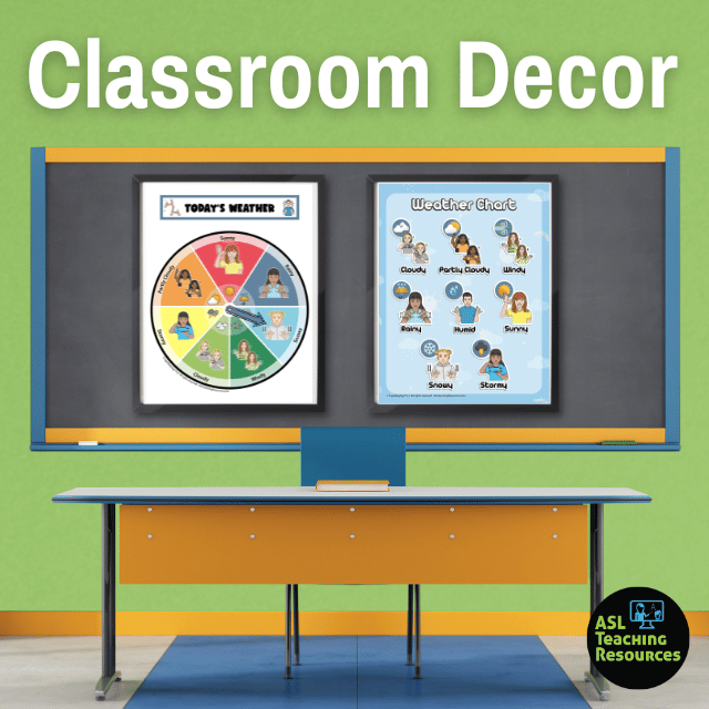 Classroom Decor Archives - ASL Teaching Resources