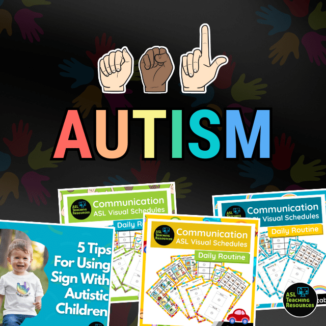 Autism in Sign Language - ASL Teaching Resources