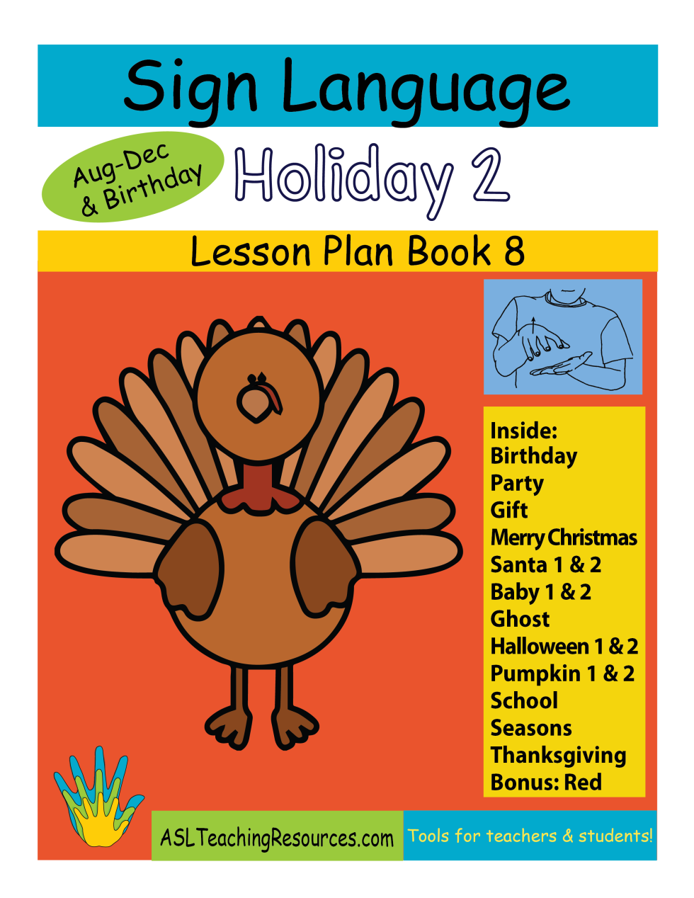 Thanksgiving Sign Language Resources - ASL Teaching Resources