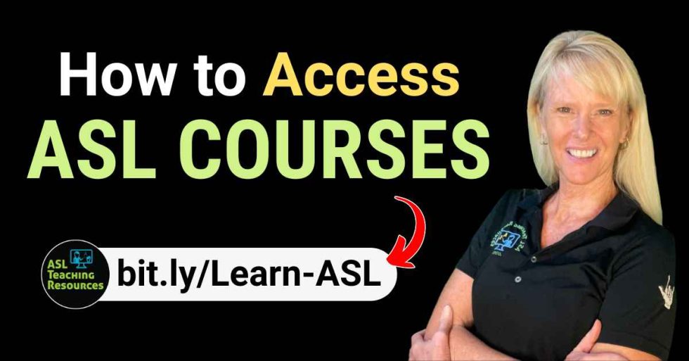 Learn how to use the ASL Online Courses - ASL Teaching Resources