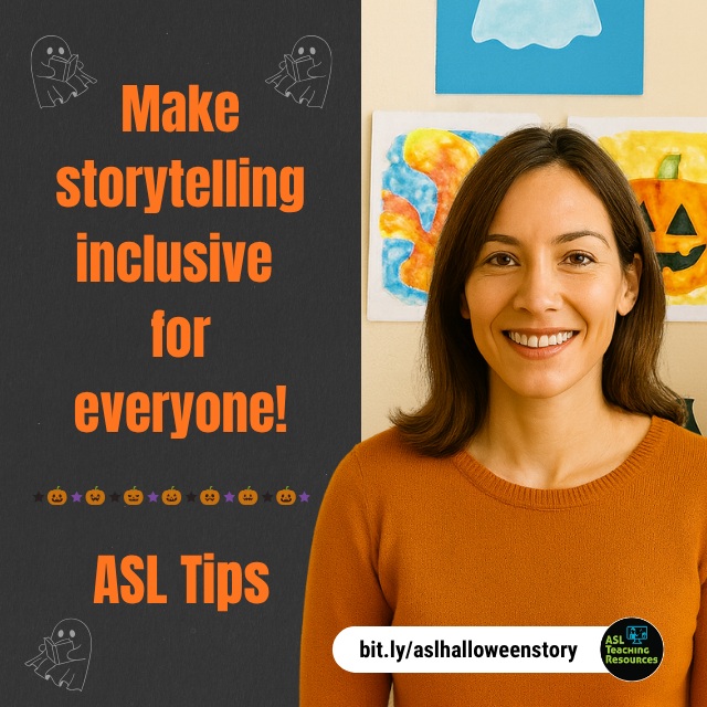 Halloween Story: Bringing Books to Life with Sign Language - ASL ...